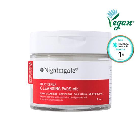 Nightingale Daily Derma Cleansing Pad Mild (70 sheets) – Allkmag