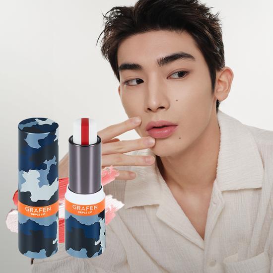 [6 years #1 in Allure/1.7M sold] Grapen Triple Lip Handsome Lip/Balm 2 ...