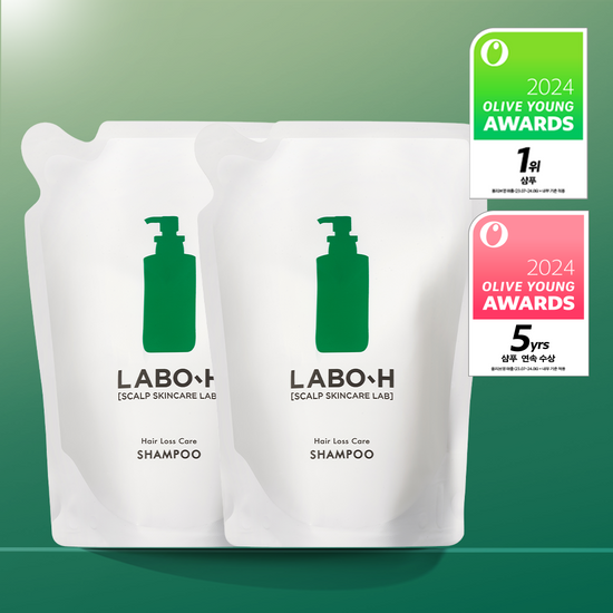 Labo H Hair Loss Relief Shampoo Scalp Strengthening Refill Pack 333ml ...