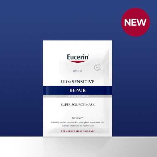[Daily Calming Barrier] Eucerin Ultra Sensitive Repair Mask 1 sheet ...