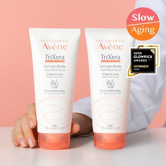 [Barrier/Moisture] Avene Trixera Nutri-Fluid Lotion 200ml Double Set ...