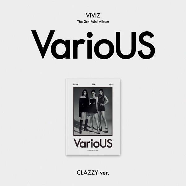 VIVIZ - Mini Album 3 [VarioUS] (Photobook) (CLAZZY Version) – Allkmag